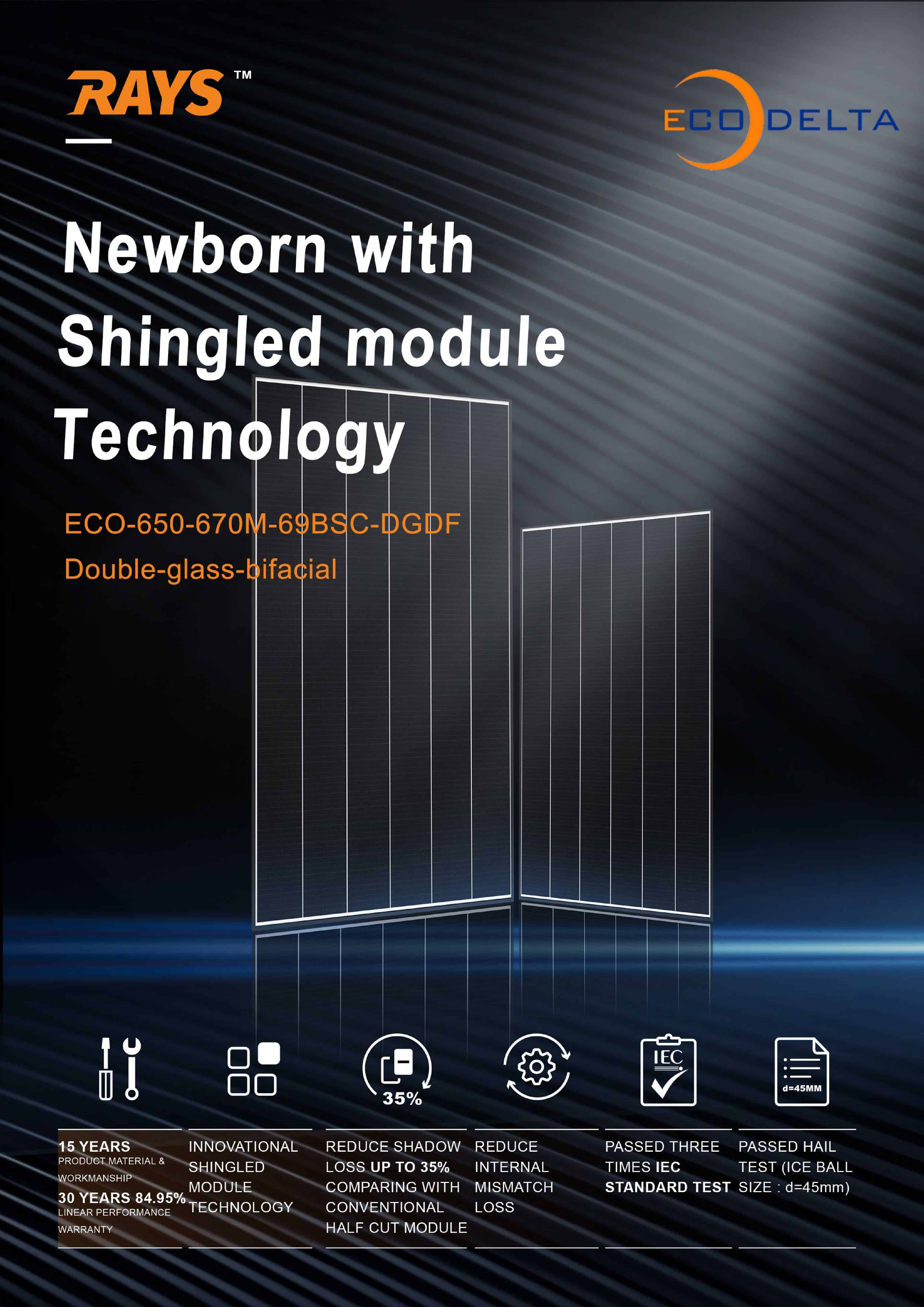 ECO-650-670M-69BSC-DGDF-Bifacial Double Glass • RRE