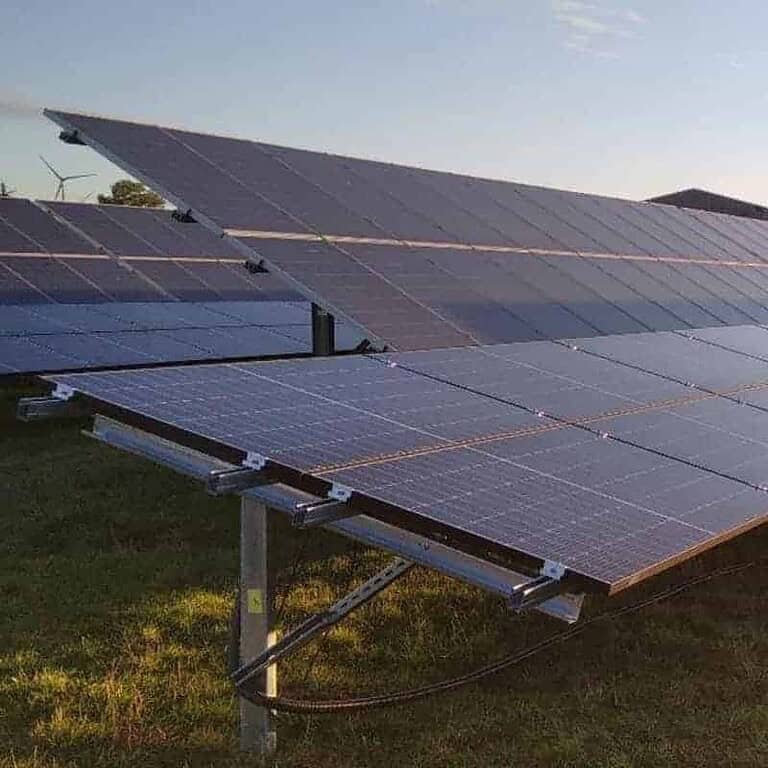 Structura Panouri Fotovoltaice La Sol 2V + 1V 🌞 RRE